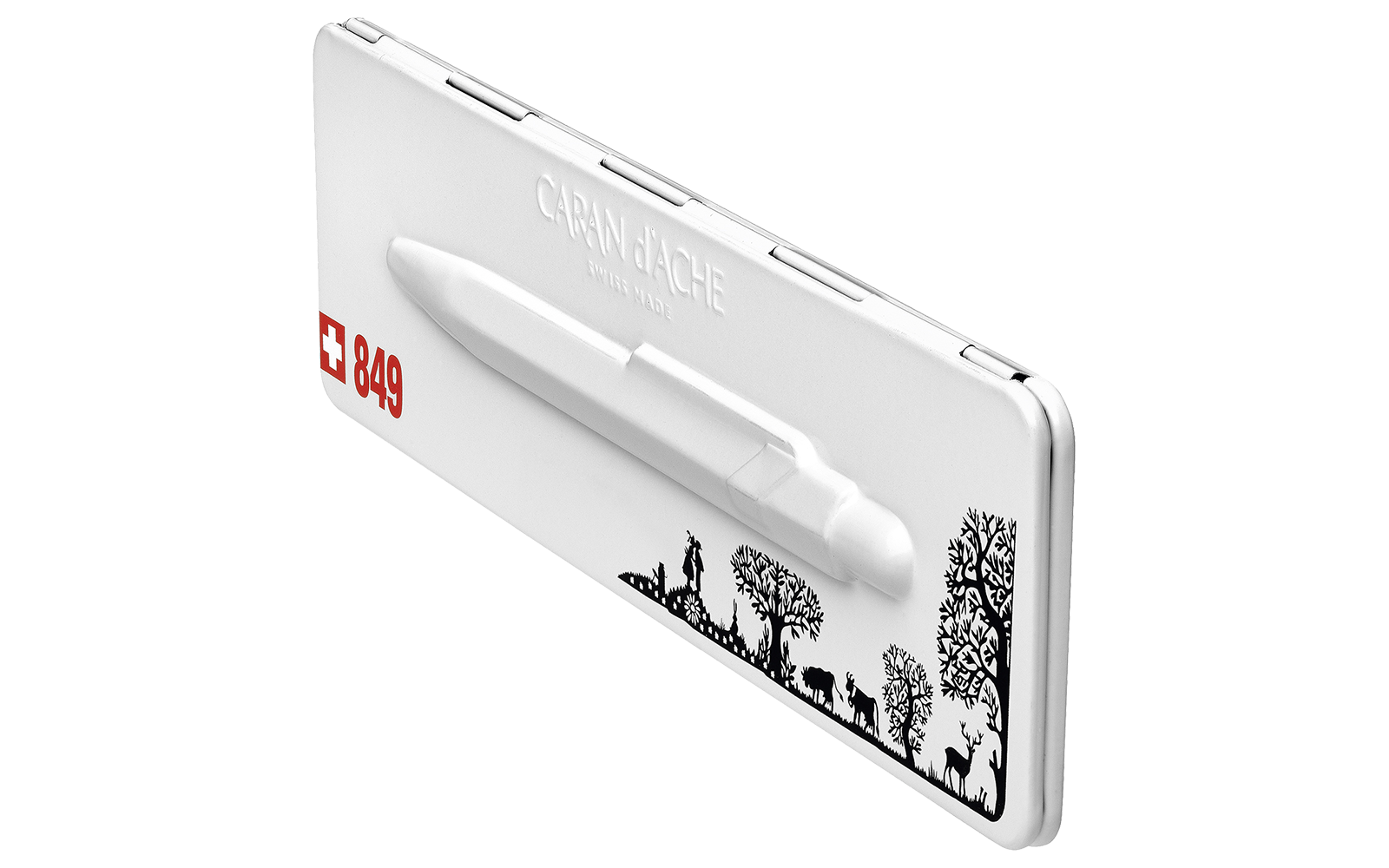 Caran d'Ache 849 Swiss Paper Cut Ballpoint - Obsessions